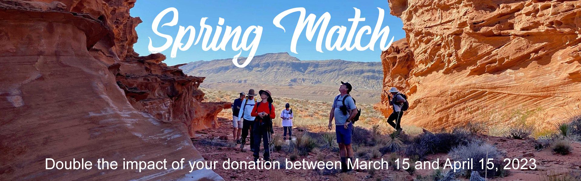 Spring Match - Friends of Gold Butte